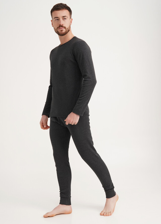 Термоштани чоловічі THERMO SPORT 9101/190 dark grey (сірий) Giulia